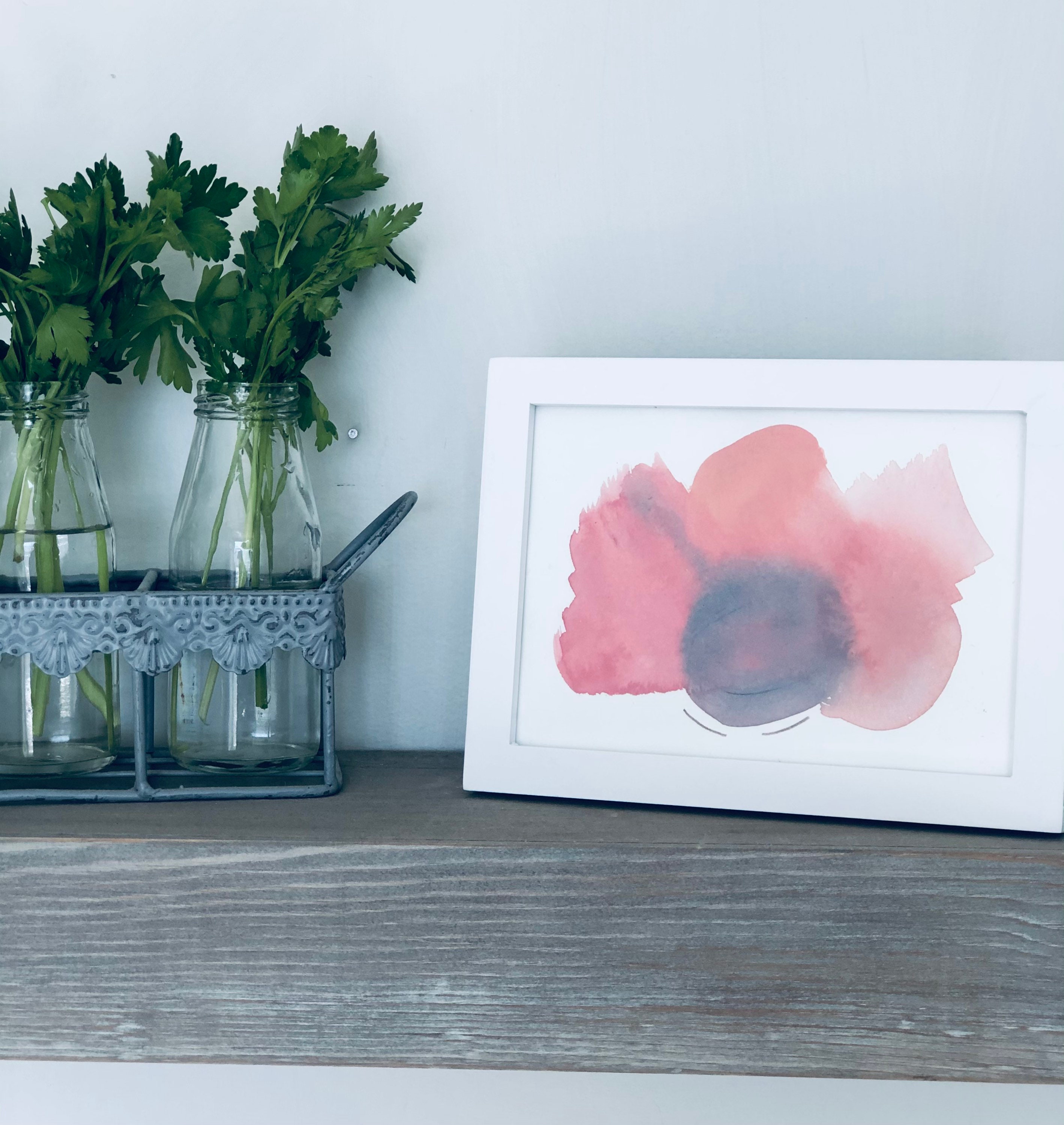 Watercolor Mini | Mini Abstract Painting | Small Watercolor Painting ...