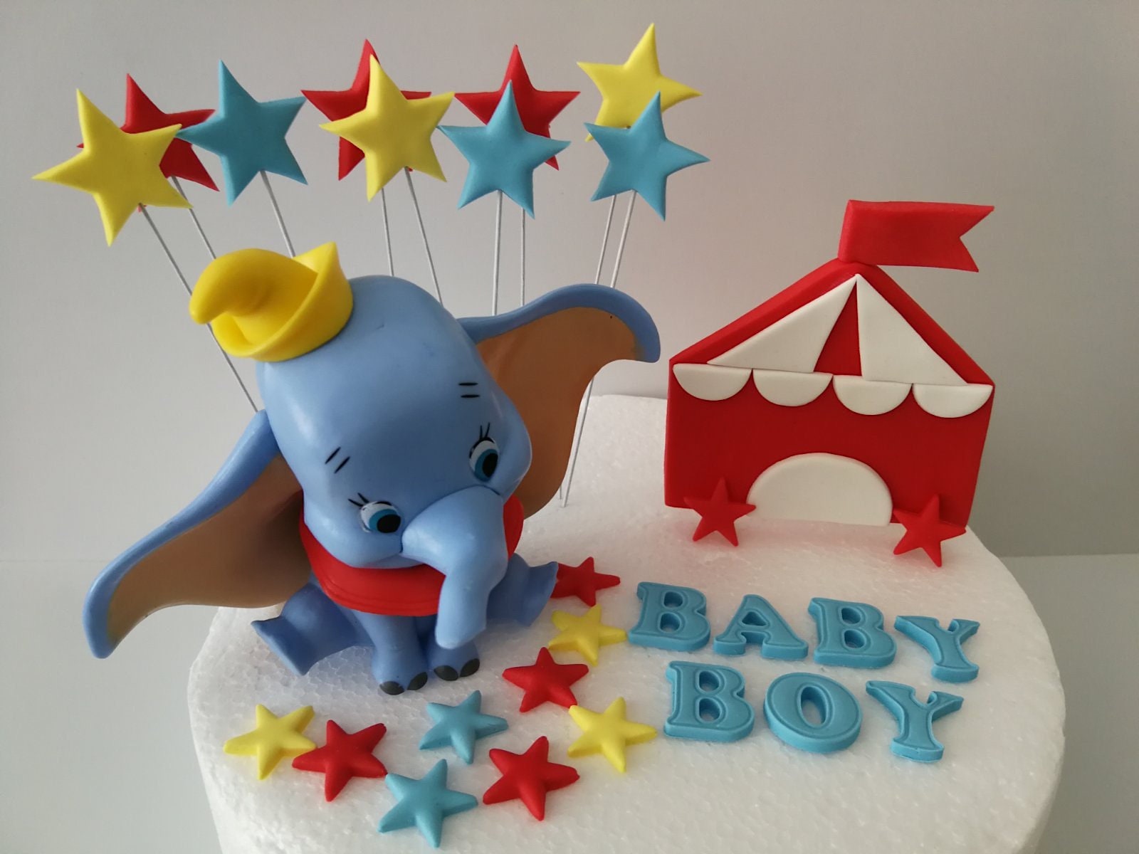 Dumbo Cake Topper Kit