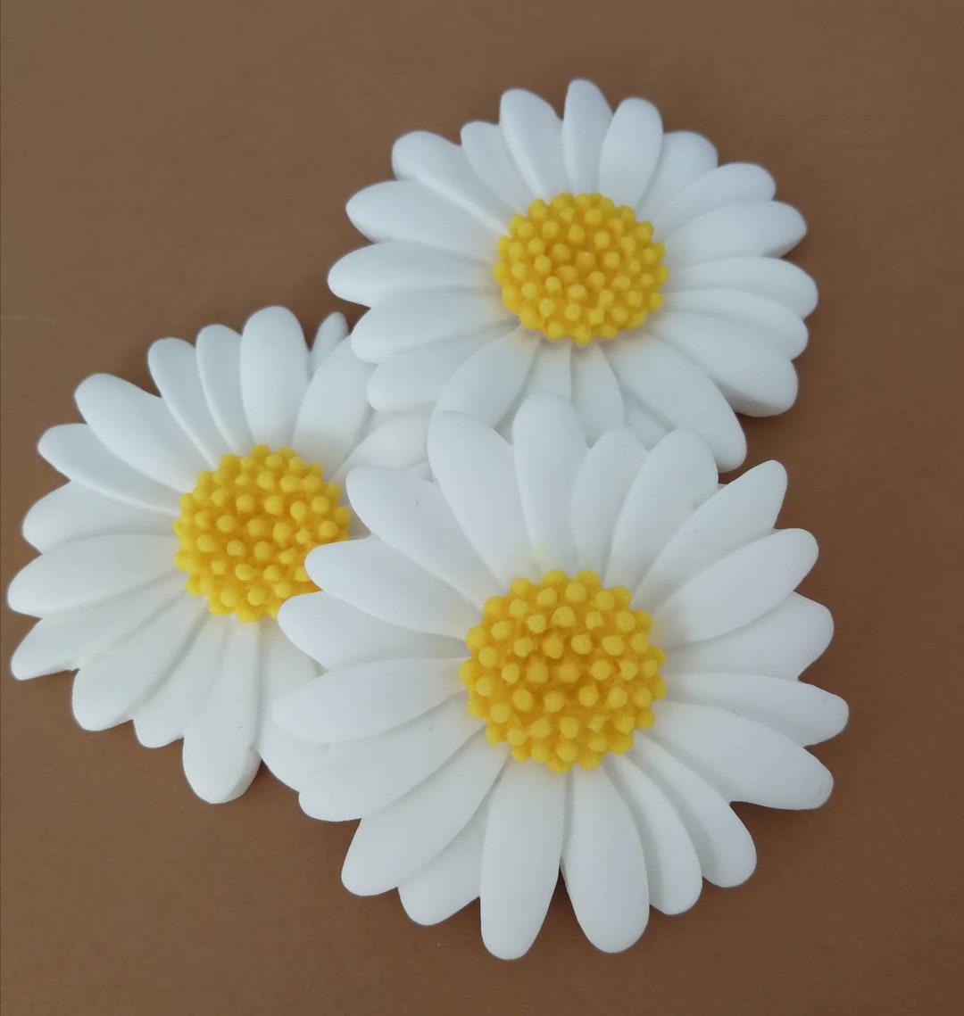 12 X 2.4 X Edible Daisy Flowers Blossom Sugar Cake - Etsy