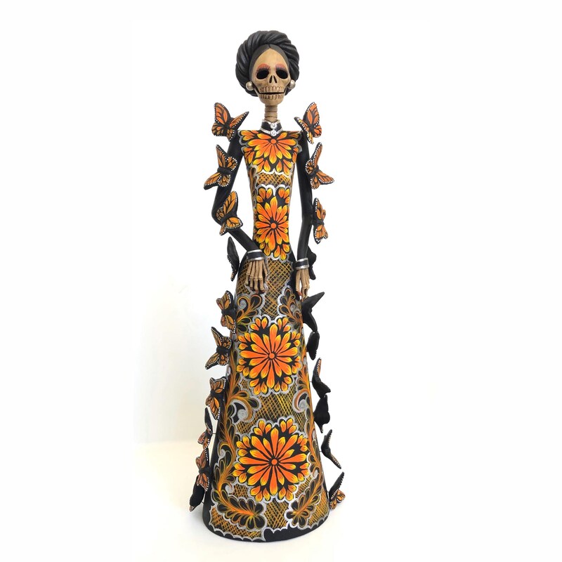 Orange Catrina Dress - Etsy