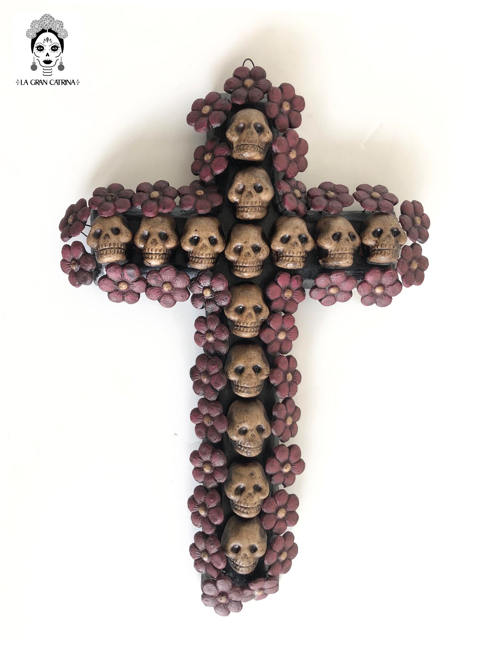 Day of the Dead Cross Different Designs 28 Cm. 11 In. - Etsy