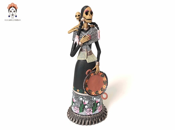 Catrina Artisan With Her Baby 30 Cm. 12 In. | Etsy