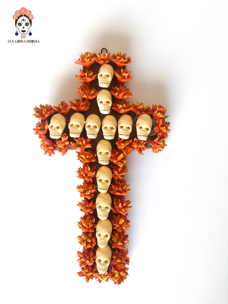 Day of the Dead Cross Different Designs 28 Cm. 11 In. - Etsy