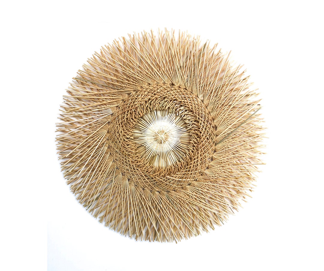 Wheat Straw Circle - Barded Star - 50 Cm. 20 In. - Mexican Art - Wall ...