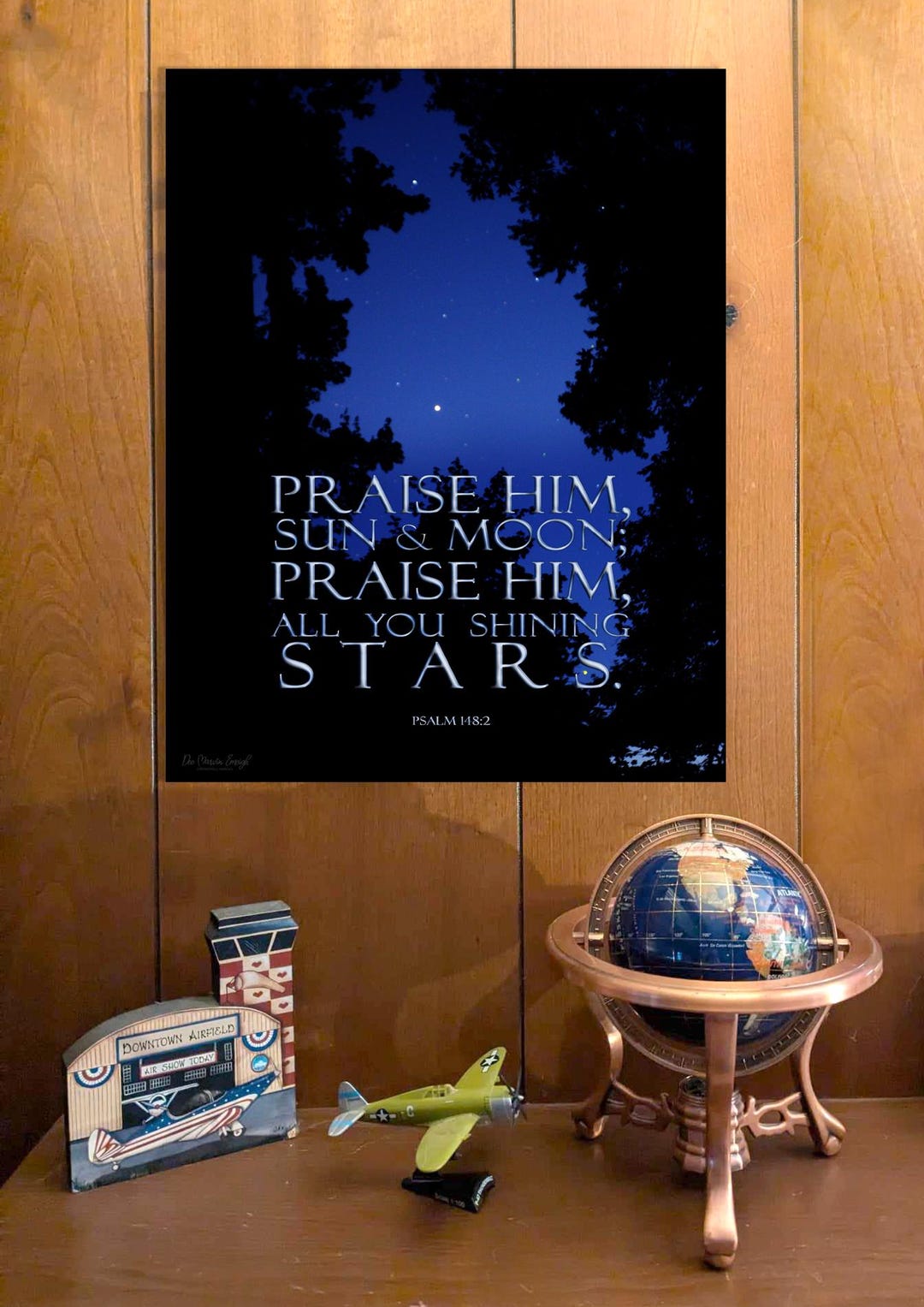 Praise Him Stars - Canvas Wall Art - Etsy