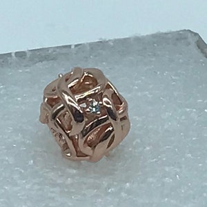 Pandora Rose™, “ Openwork Woven Infinity Charm (14K Gold Plated ...