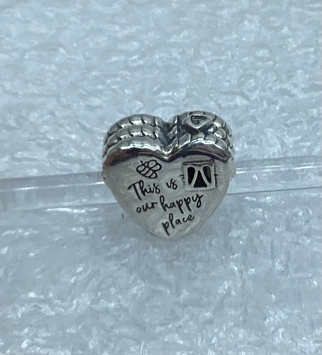 Pandora Charm, “ Silver Heart House Happy Place,” Charm 792249C00 A116 ...