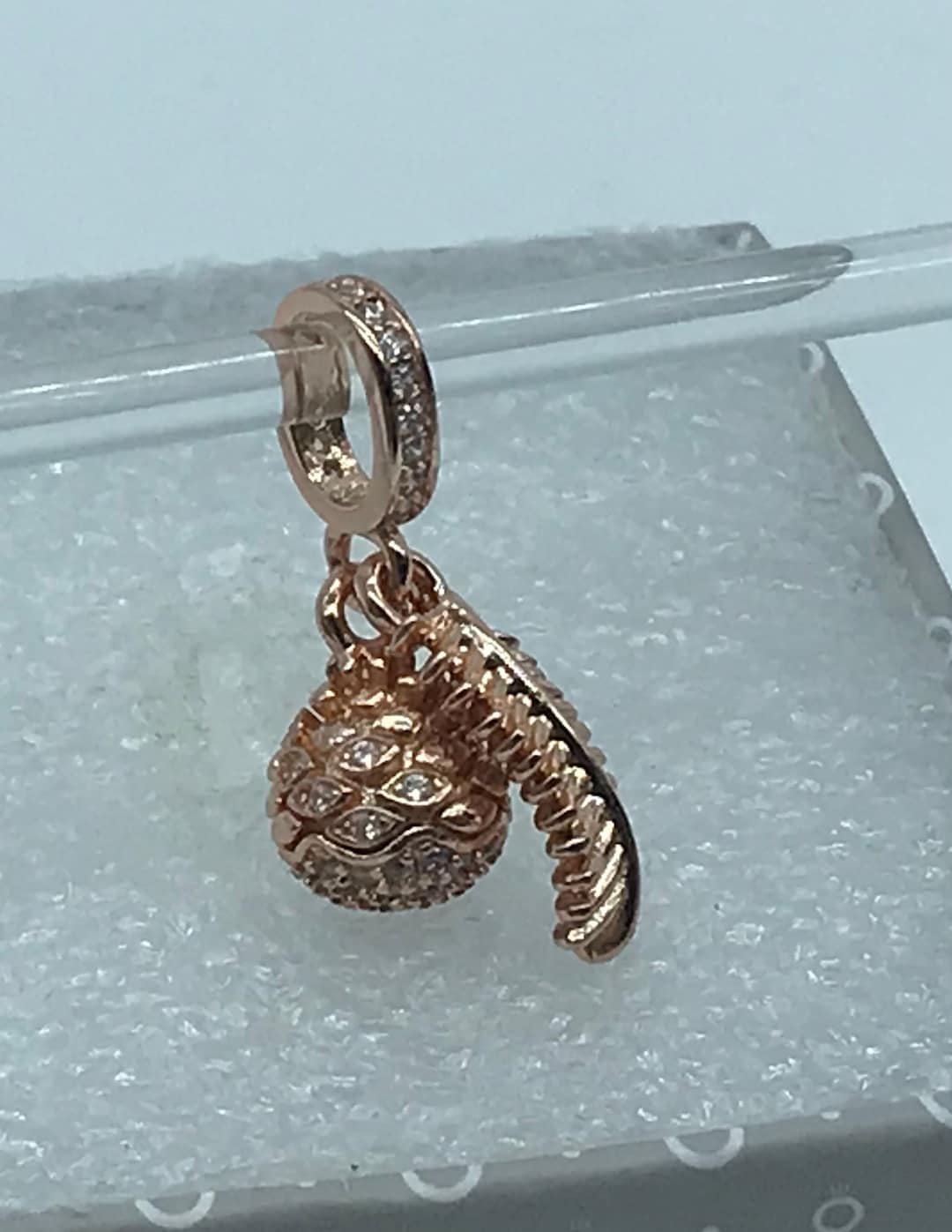 Pandora Rose ™ Sparkling Pine Cone ALE-R Dangle Charm - Etsy