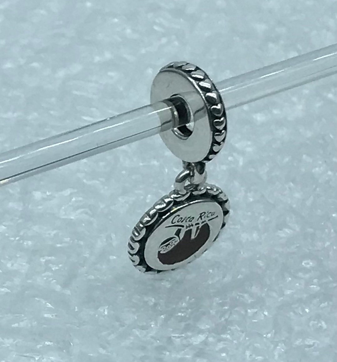 Pandora, exclusive Costa Rica Sloth Travel Destination Dangle Pendant ...