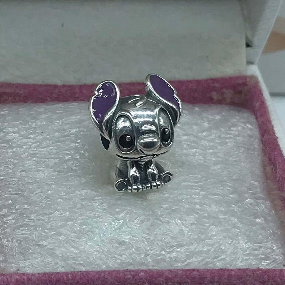 Pandora Disney LILO & Stitch Silver Charm S925ALE 798844C01 - Etsy