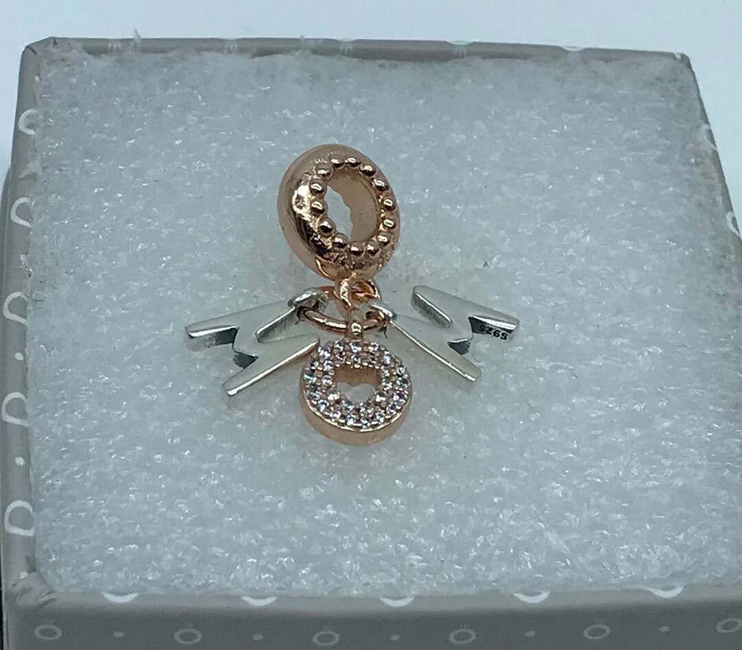 Pandora Rose Gold, “MOM” Letters” ALE-R Dangle Charm 788828C01, B34-6 ...