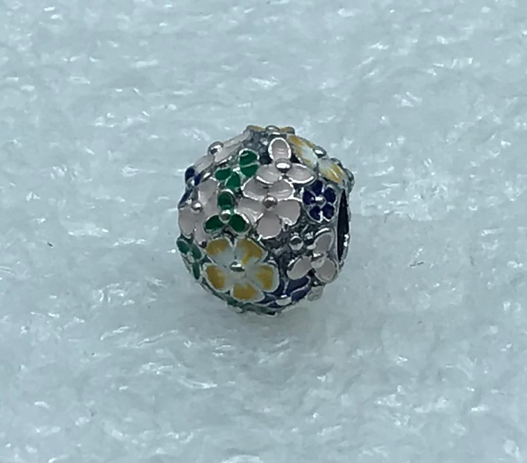 Pandora,”classic Flower Arrangement ” S925ALE, Charm #797907ENMX A20-8 ...