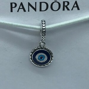Pandora Charm, “turkish Evil Eye “ Dangle Pendant, #792018-E009 P14-9 ...