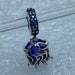 Pandora, Cute Octopus Blue Murano Glass Dangle Charm S925ALE 791694C01 ...