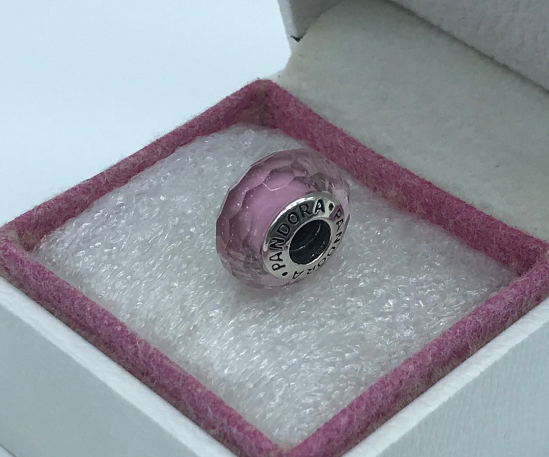 Pandora,” Shimmer Pink ” S925ALE, Murano Glass Charm # 791650 , M5 - Etsy