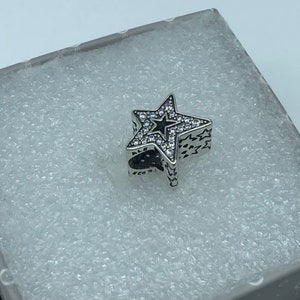 Pandora, “ Shining Asymmetrical Stars Charm S925ALE #790016C01, A85-9 ...