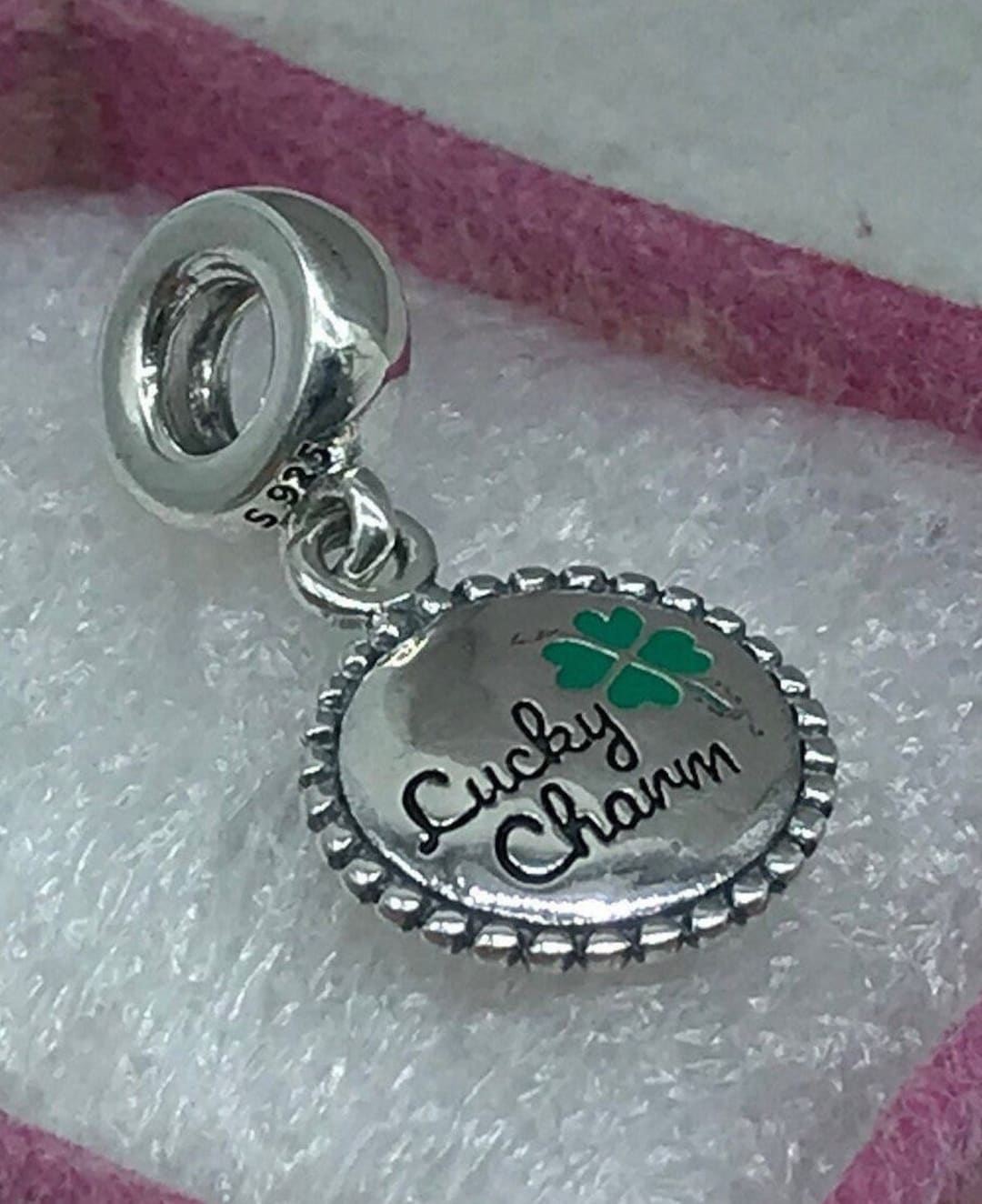 Pandora Lucky Dangle Pendant Charm Good Luck Charm Silver S925 ALE ...