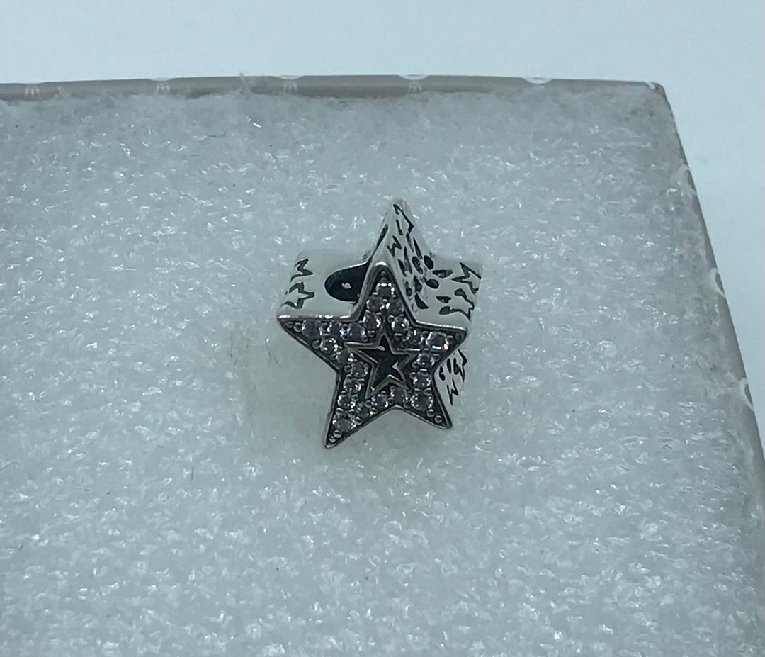 Pandora, “ Shining Asymmetrical Stars Charm S925ALE #790016C01, A85-9 ...