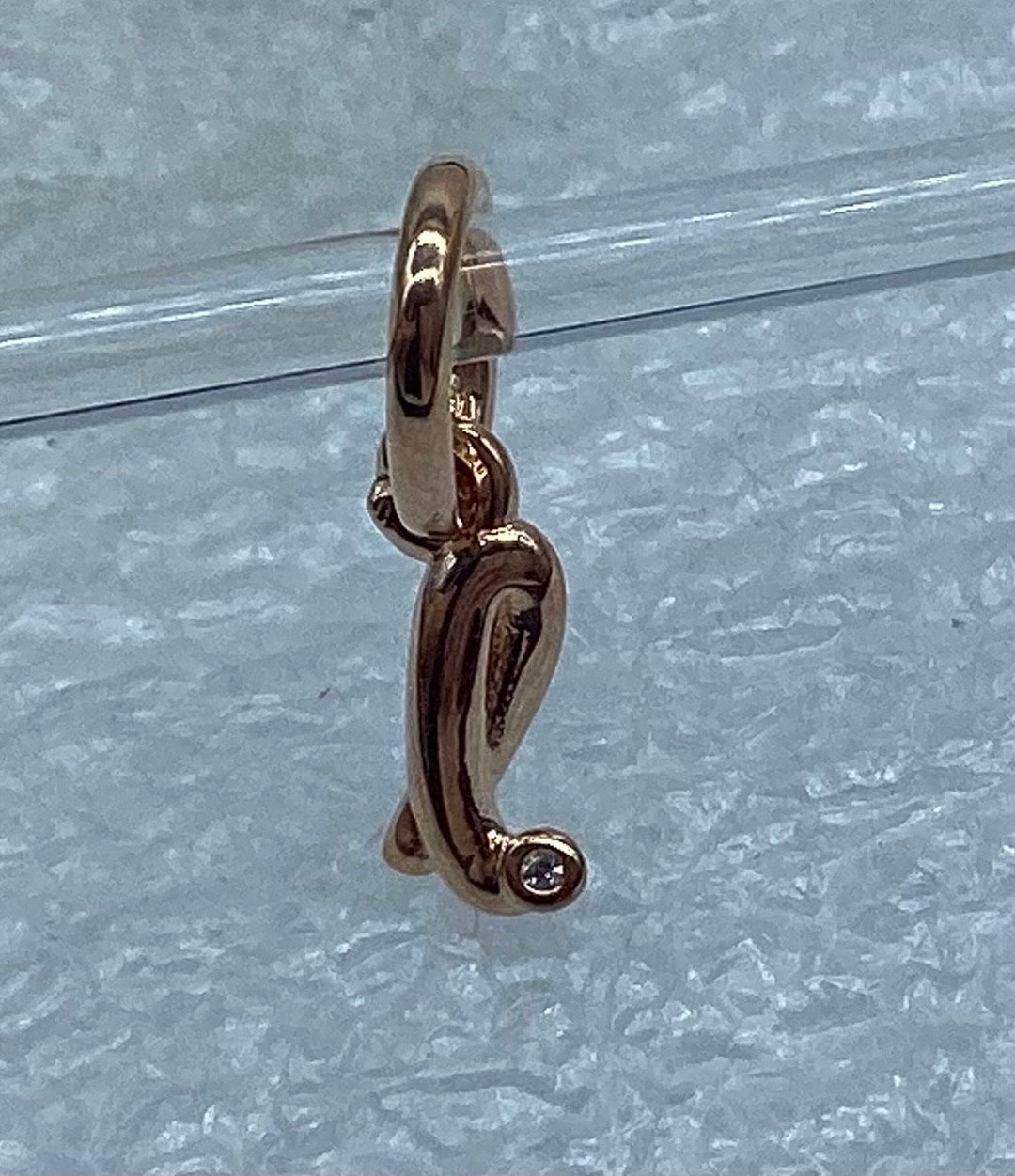 Pandora Rose, Letter L Script Alphabet Pendant Dangle ALE-R, Charm ...