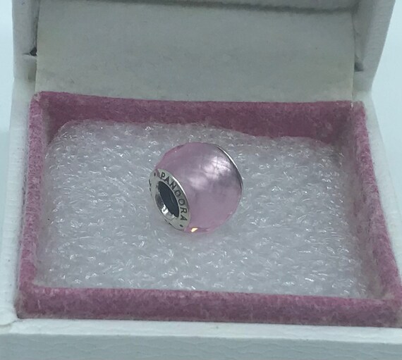 Pandora Petite Facets Pink Silver S925ALE Charm A58 Etsy UK