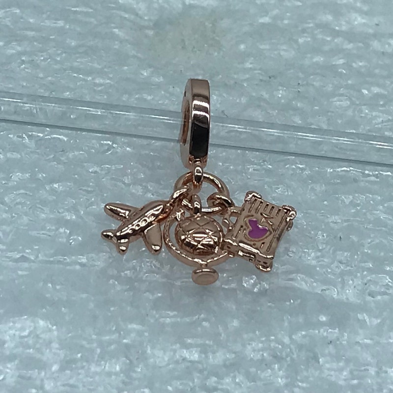 Rose Gold Pandora Charms - Etsy