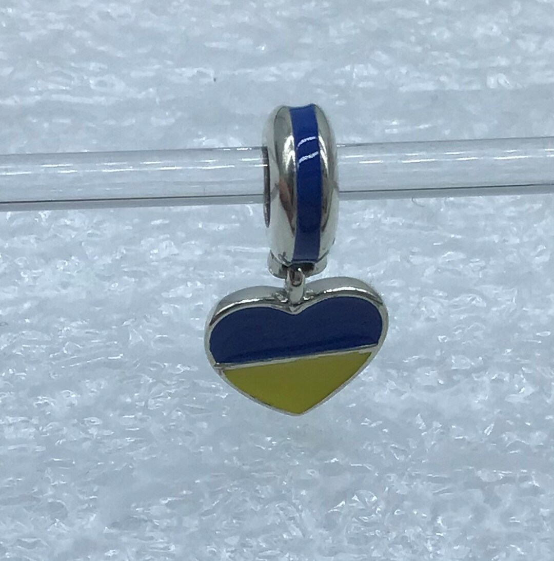 Pandora, Country Heart Flag Travel Destination Dangle Pendant S925ALE ...