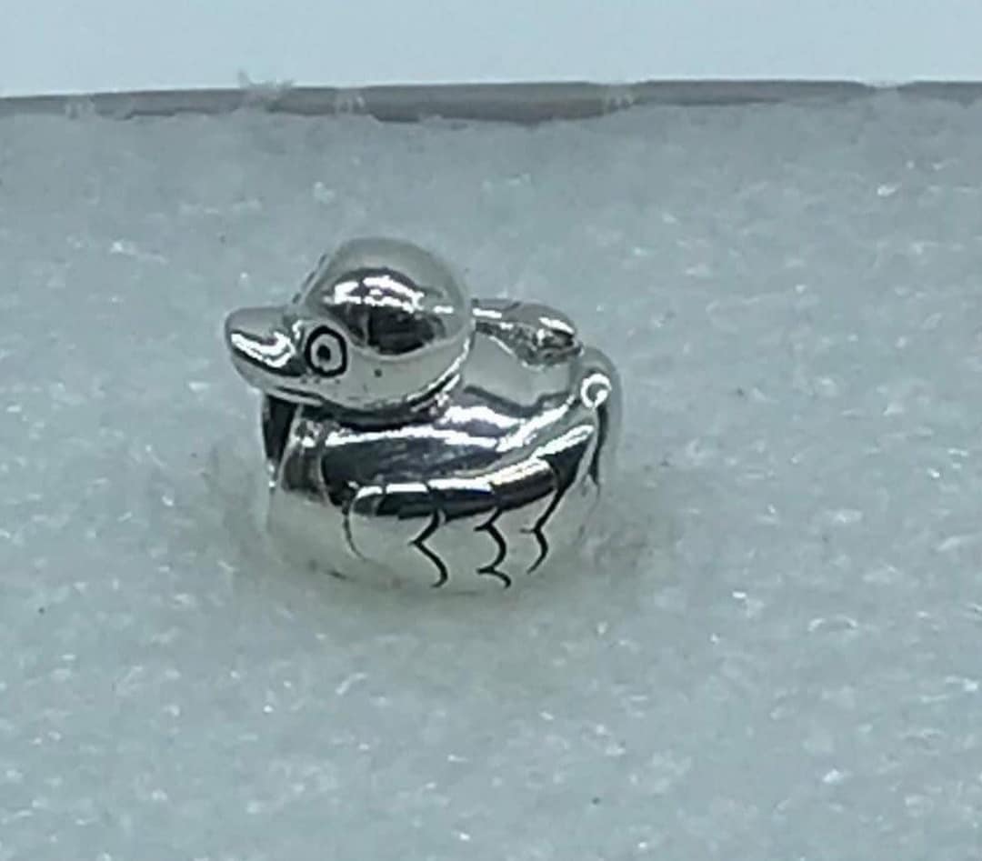 Pandora, Puddle Duck Charm S925ALE 790955retired A8-7 - Etsy UK
