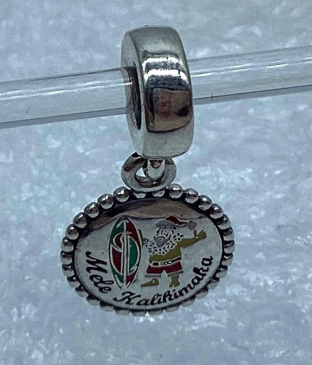 Pandora Charm, “ Hawaii Surfing Santa” Mele Kalikimaka Travel ...