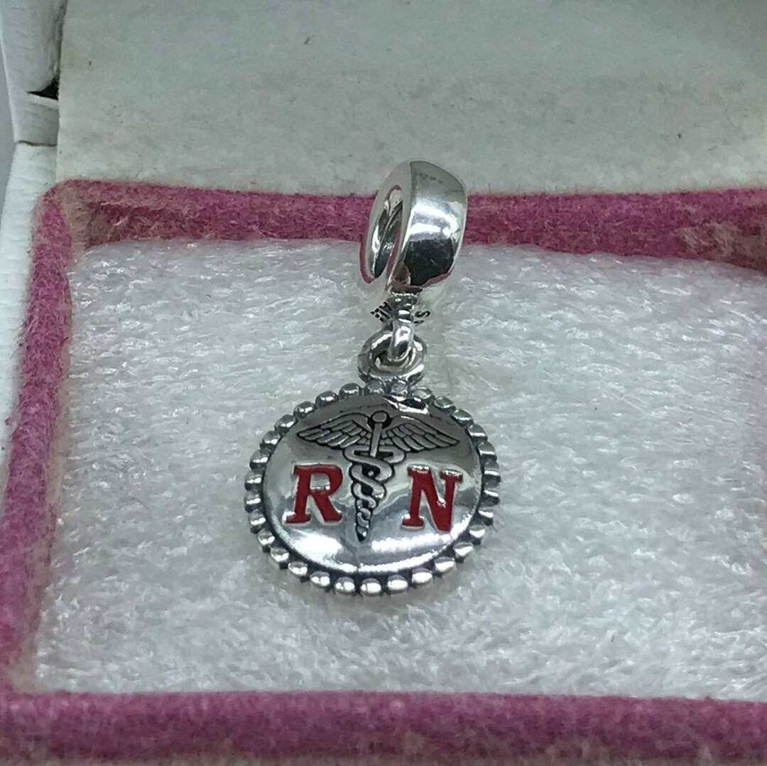 Pandora, exclusive Nurse, RN Dangle Pendant S925ALE, Charm. P22-9 - Etsy