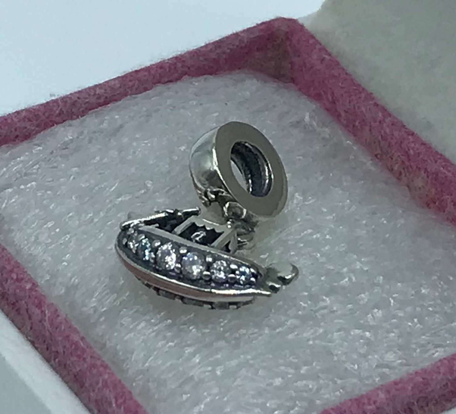Pandora Gondel Anhänger S925ALE Charm 791143CZ | Etsy