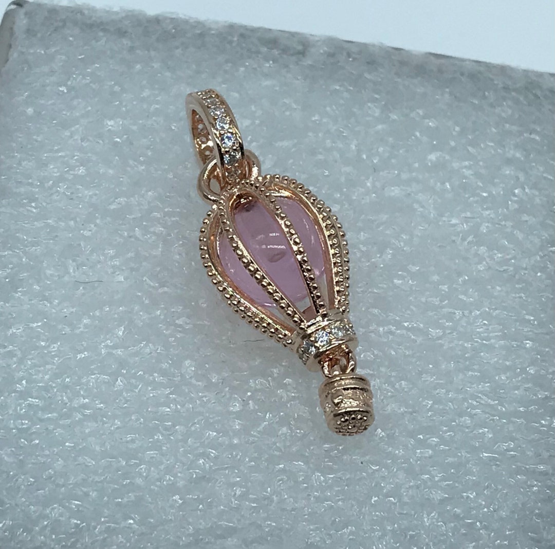 Pandora Rose ™, Sparkling Pink Hot Air Balloon Dangle Charm 798434C01 ...