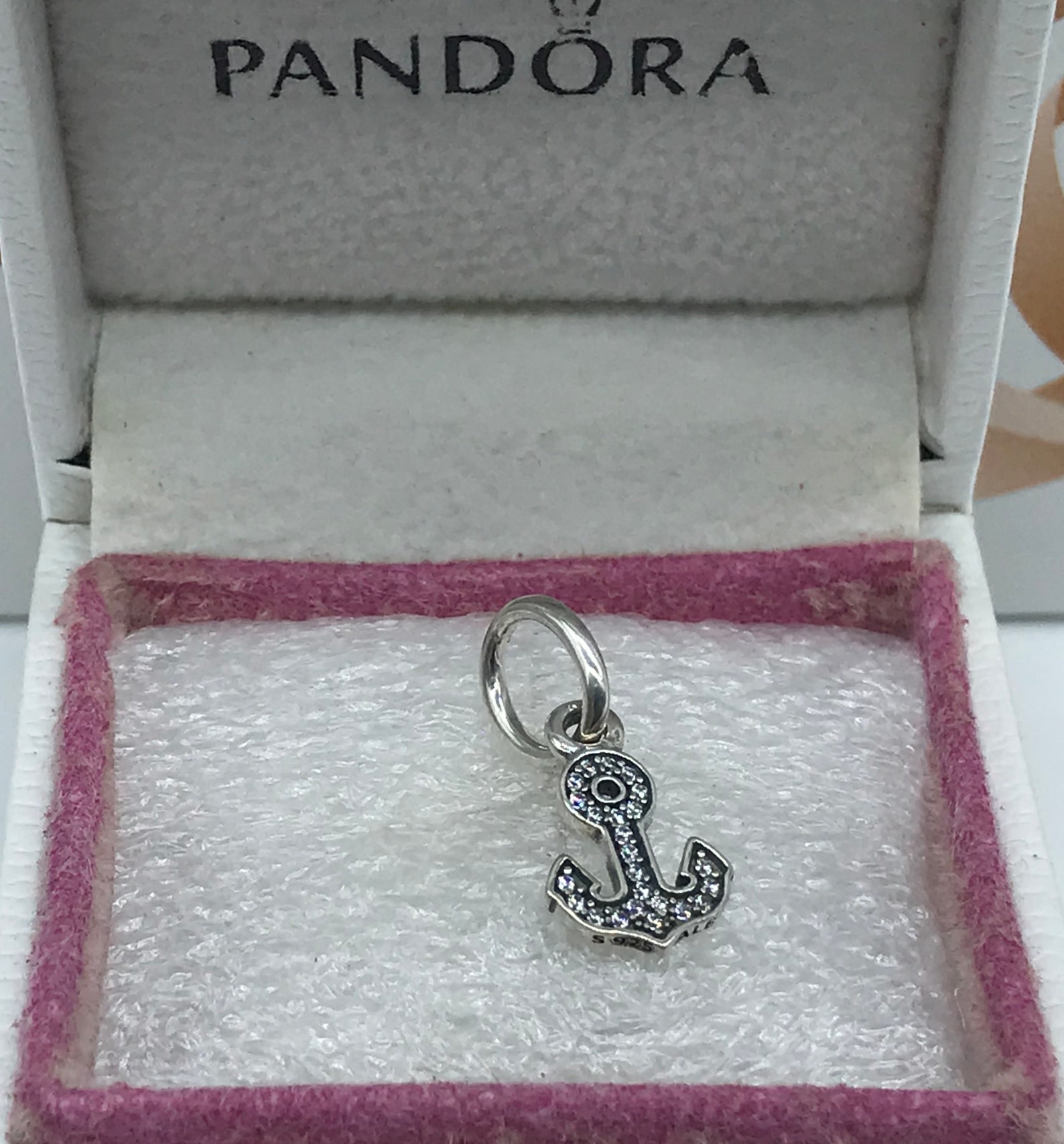 Pandora symbol of Hope Sparkling Dangle Pendant S925ALE | Etsy
