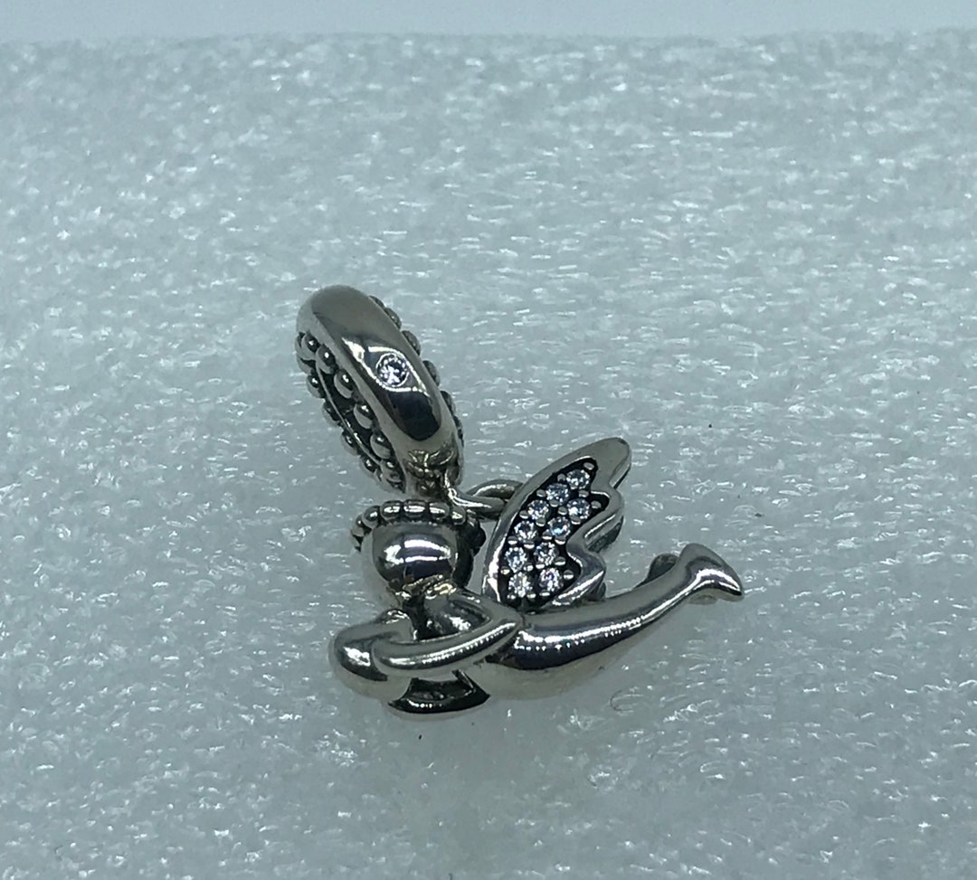 Pandora Angel of Love Dangle Pendant S925ALE Charm - Etsy