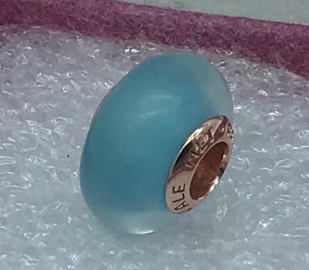 Pandora Rose ™ Matte Blue ” S925ALE, Murano Glass Charm # 789420C00 ...
