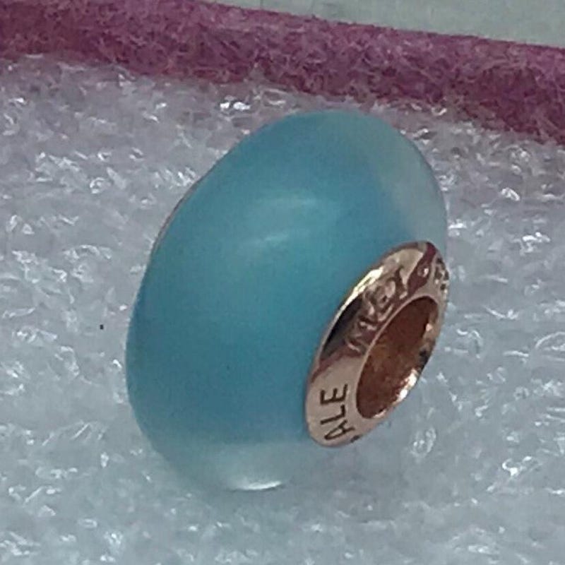 Blue Pandora Charm - Etsy