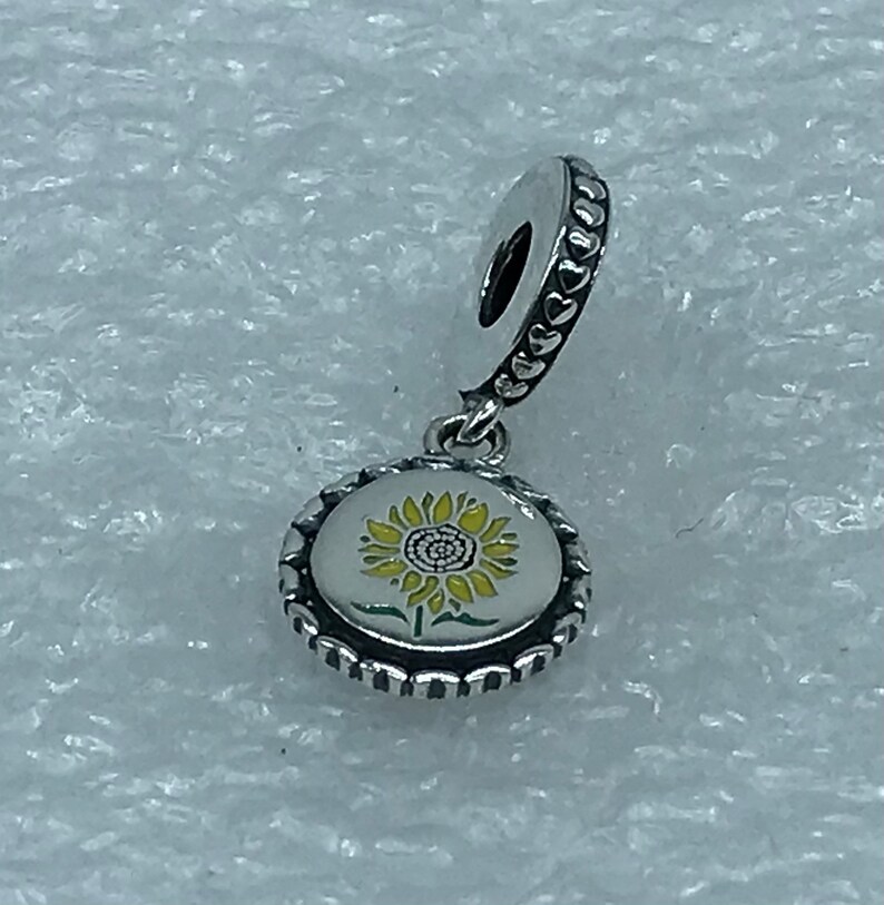 Pandora Exclusive Sunflower Love for All Dangle Charm P54-9 - Etsy