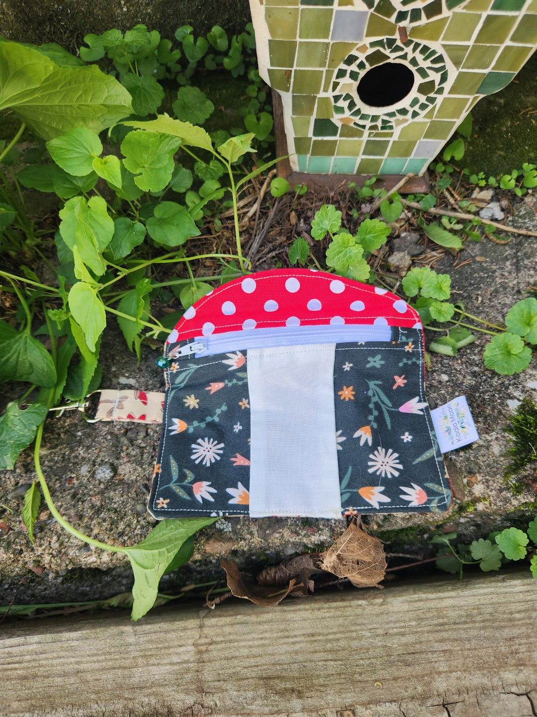 Cute Mushroom Cottagecore Hobbitcore Large Coin Purse - Etsy