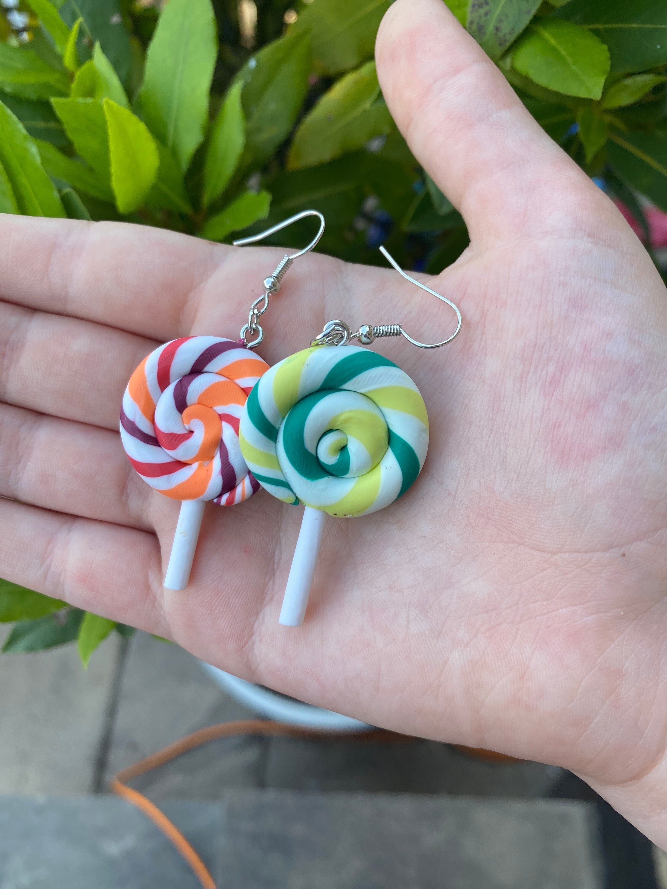 Sweet (clay Lollipops, Hard Plastic Sweets) - Etsy