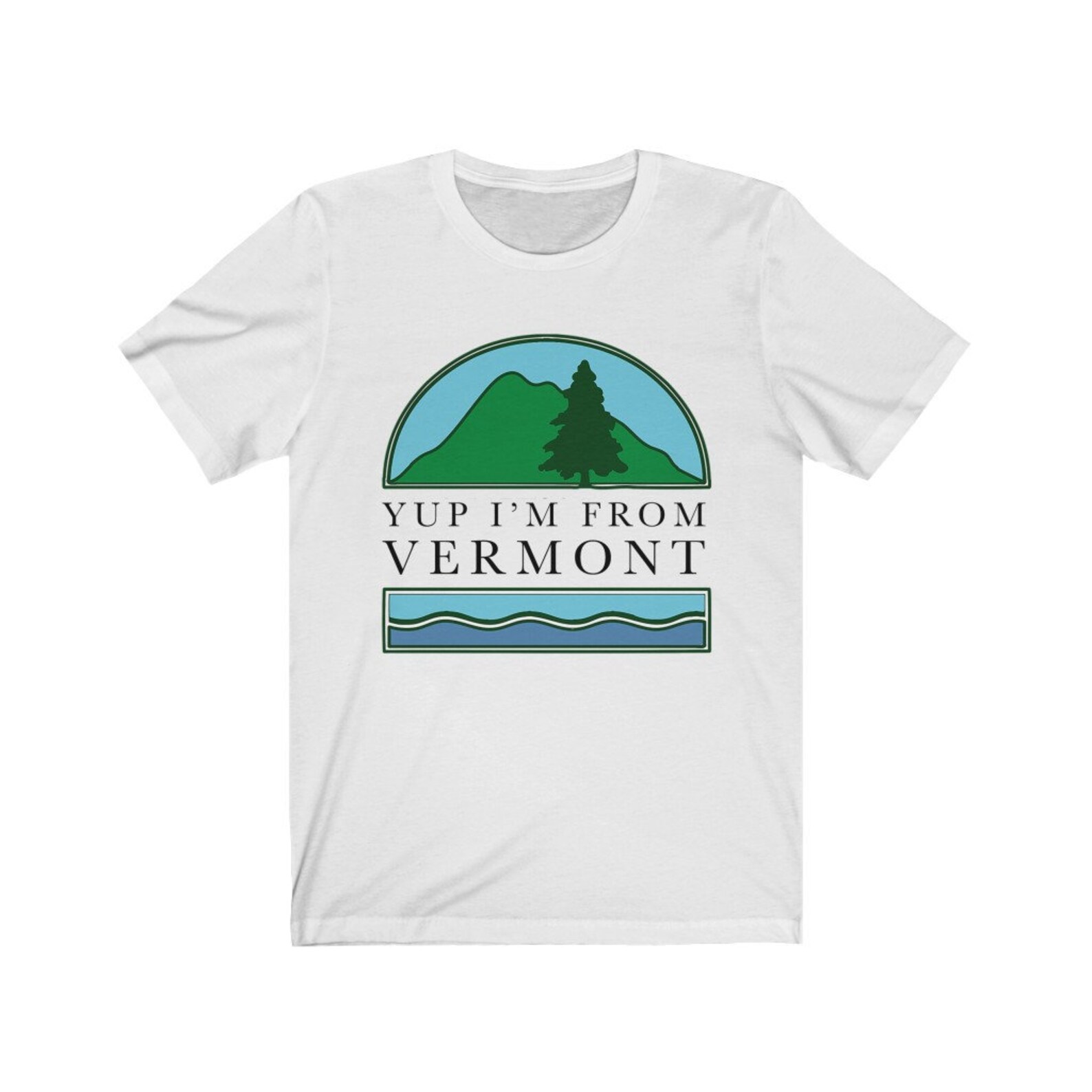 Vermont Shirt / Yup I'm From Vermont T Shirt / Vermont Gifts / Vermont ...