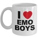 I Love Emo Boys Coffee Mug / Emo Mug - Etsy