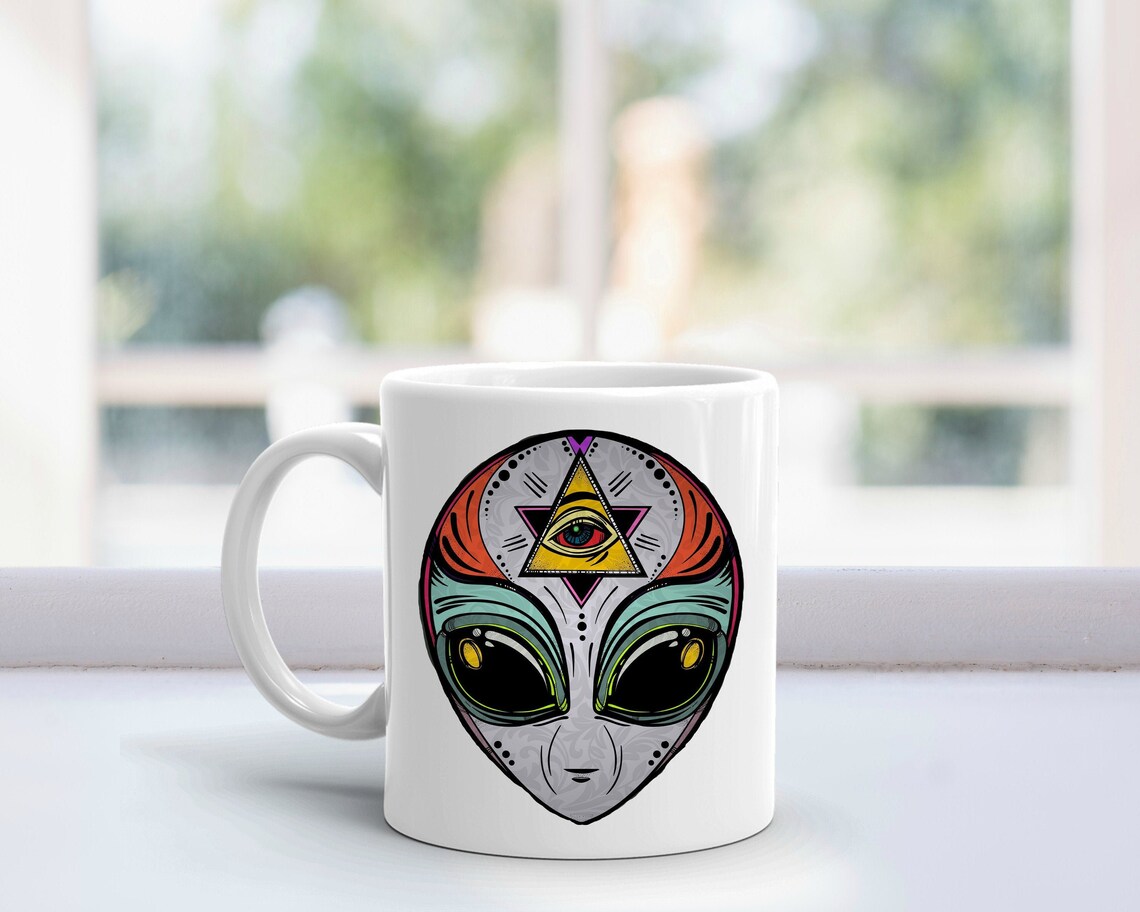 Alien Mug / Funny Alien Head / Area 51 Roswell New Mexico UFO - Etsy