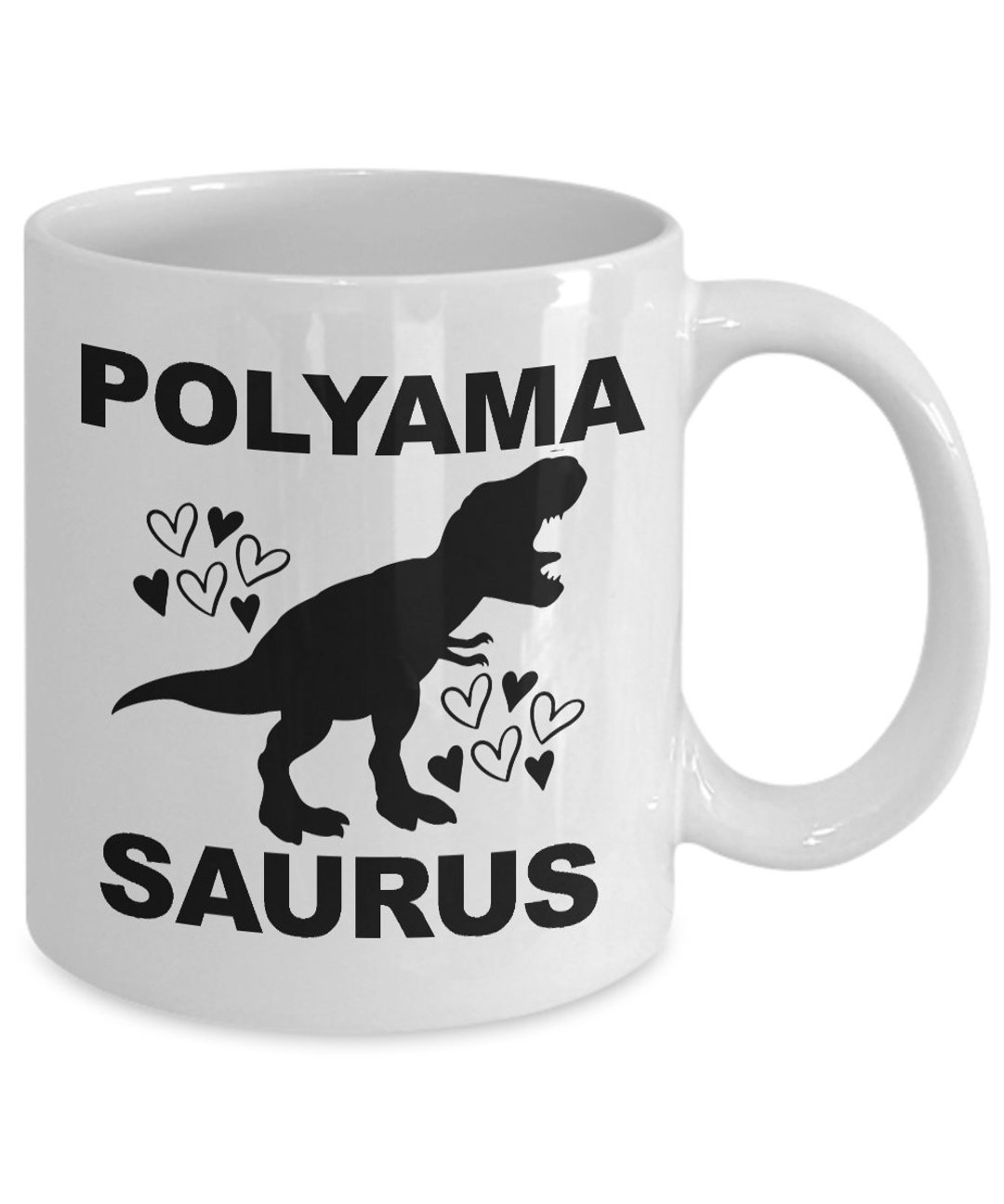 Polyamory Mug / Polyama Saurus Polyamorous Coffee Mug / Polycule ...