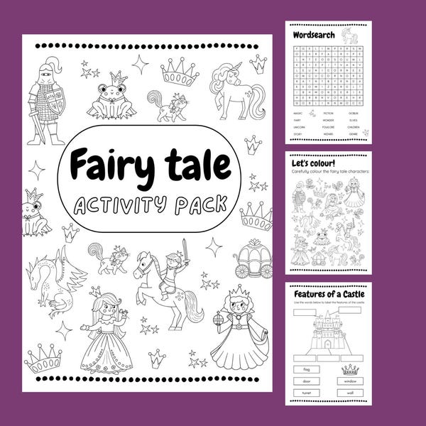 Fairy Tale Puzzle - Etsy