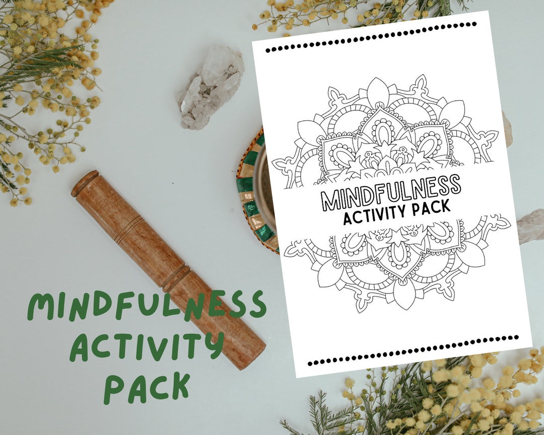 Mindfulness Activity Pack Mindfulness Printable, Mindfulness Word ... Mindfulness Activity Pack Mindfulness Printable, Mindfulness Word ...
