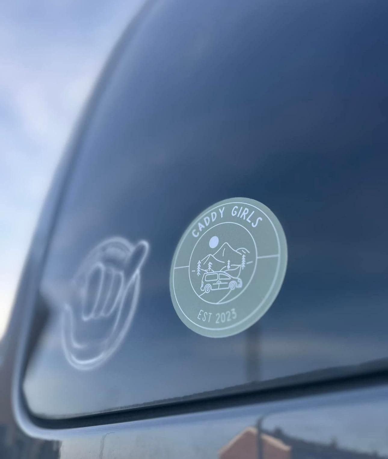 Caddy Girls Sticker, Camper Van Decal, VW Caddy, Sticker, Van Stickers ...