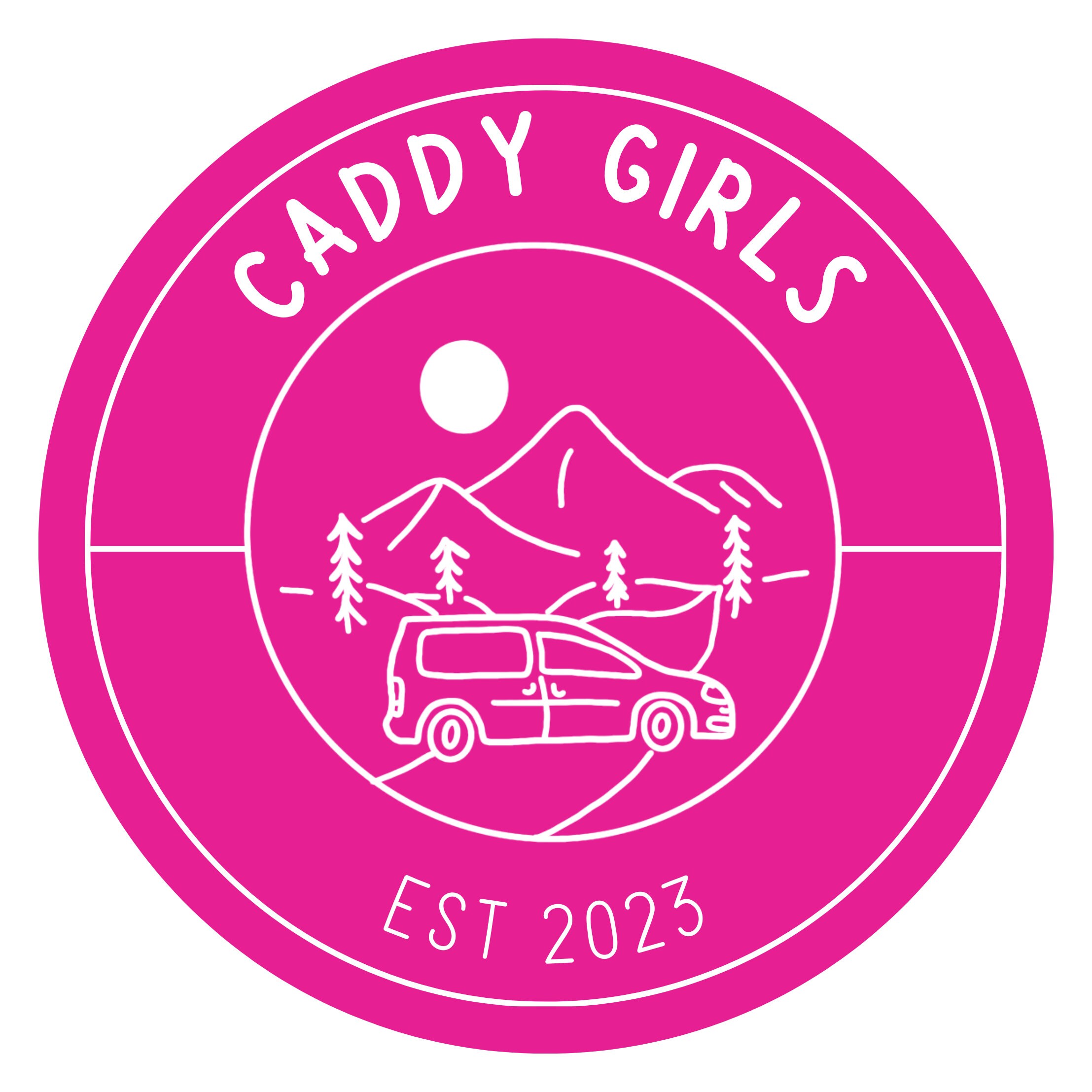 Caddy Girls Sticker, Camper Van Decal, VW Caddy, Sticker, Van Stickers ...