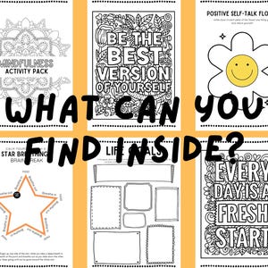 Mindfulness Activity Pack - Mindfulness Printable, Mindfulness Word ...