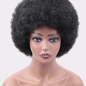 Afro Full Wig (4 Colours Available) - Etsy