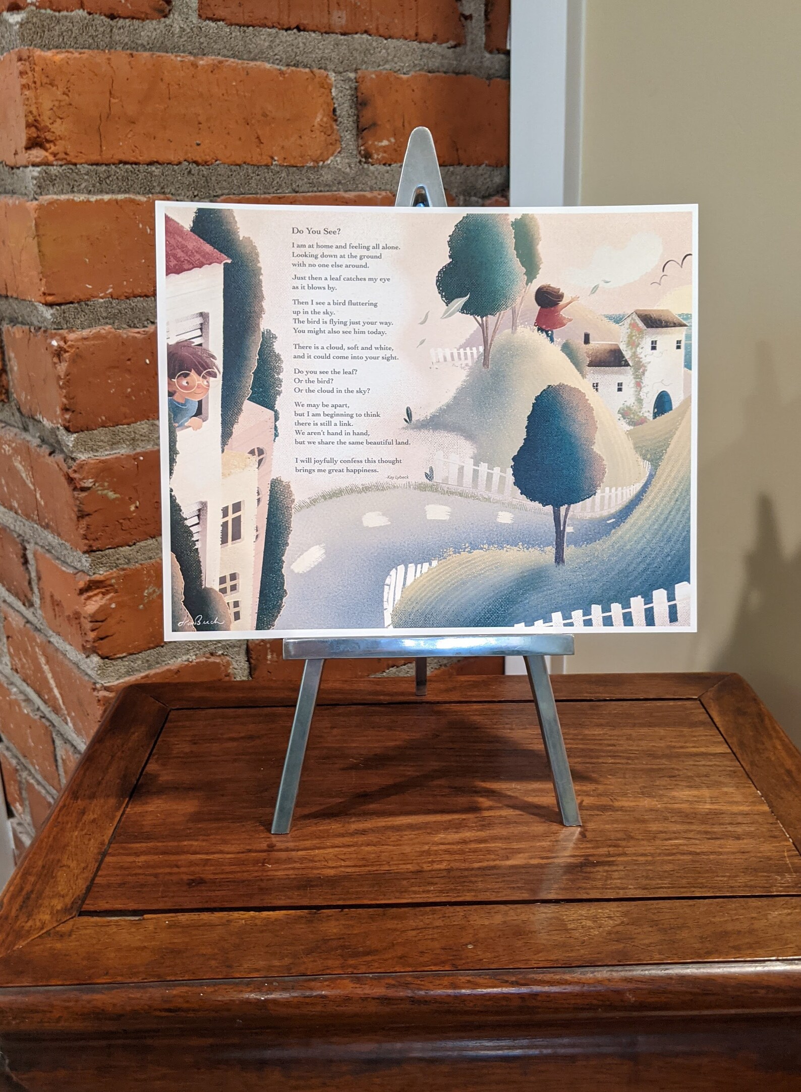 8x10 Illustrated Poetry Print - Etsy