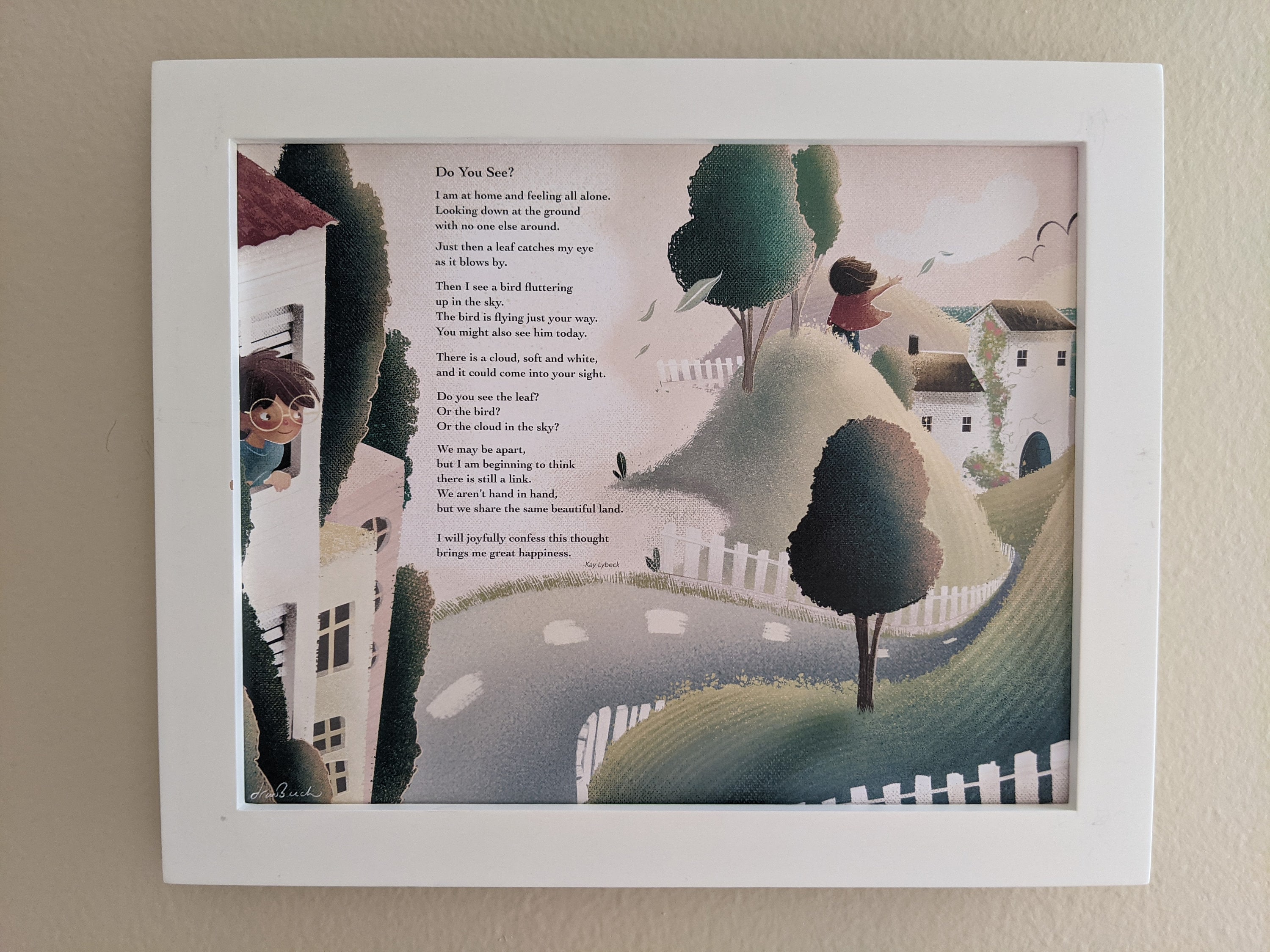 8x10 Illustrated Poetry Print - Etsy